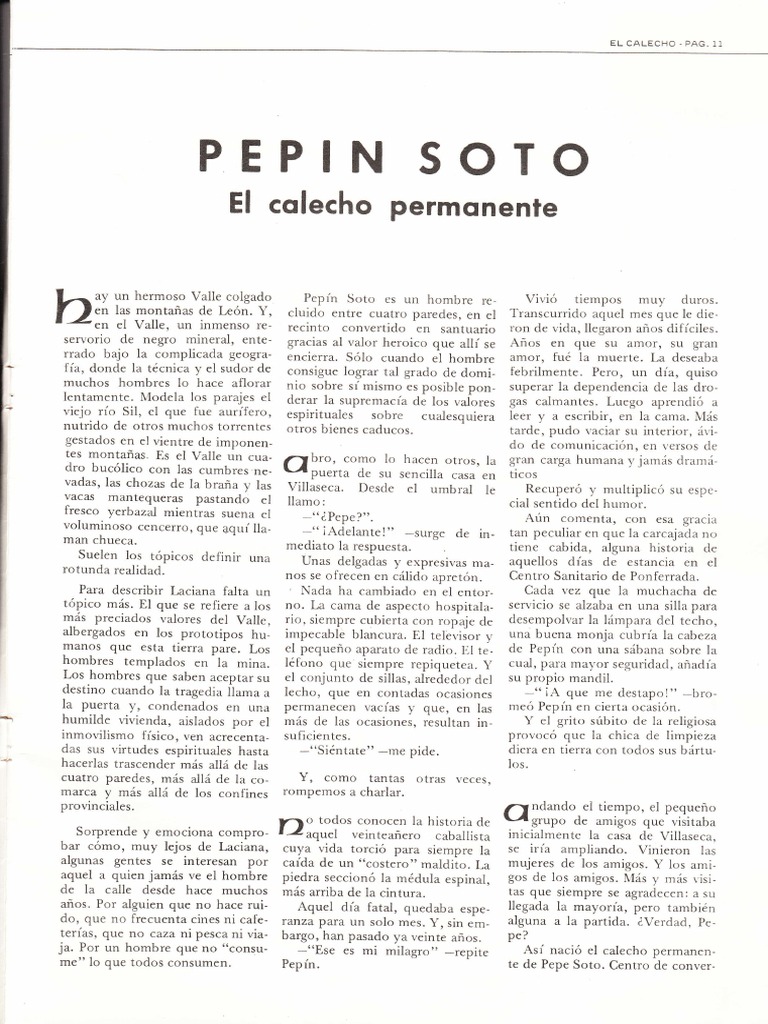EL CALECHO N 0 - 1983 - Pepin | PDF