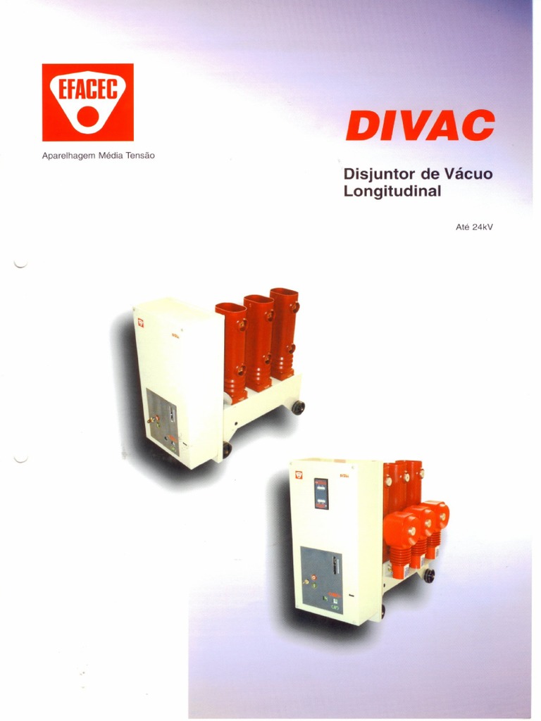 Divac Disjuntores de Vácuo Longitudinal | PDF