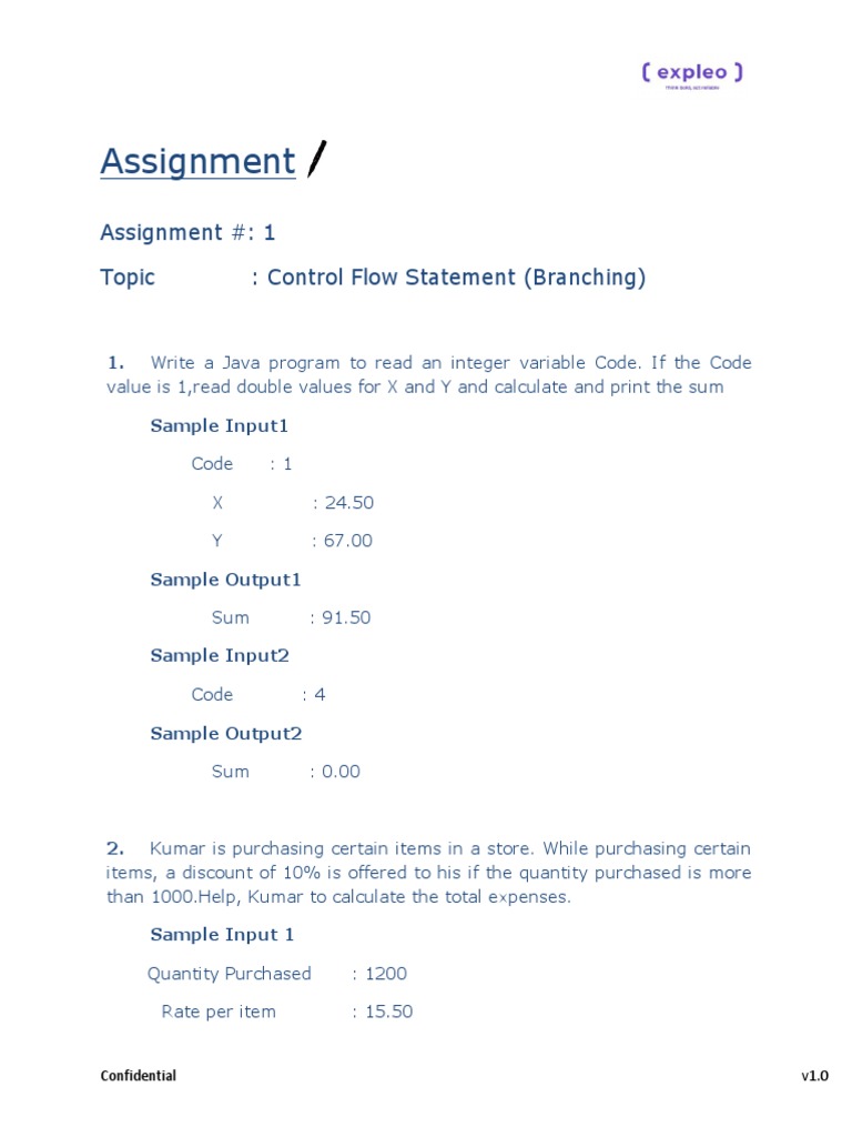Control Flow Statements - Branching | PDF | Computer Science | Applied Mathematics
