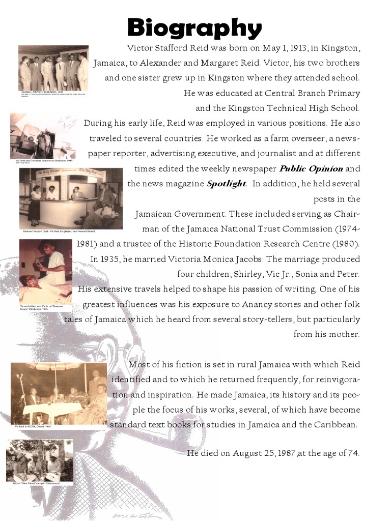 Biography: Public Opinion Spotlight | PDF | History