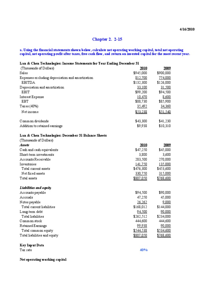Ch02 P15 Build A Model | PDF