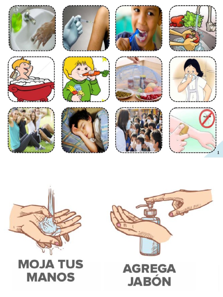 Hábitos saludables para cuidarnos - IMÁGENES | PDF