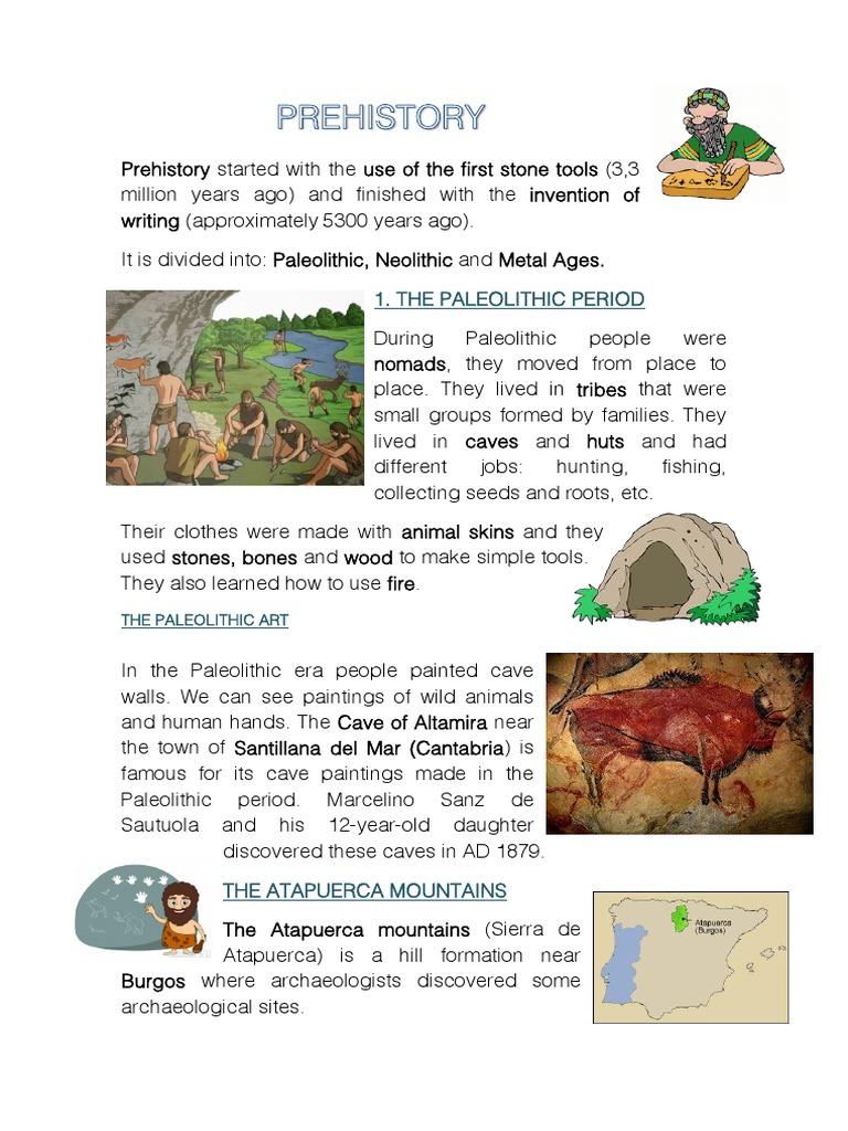 Prehistory Summary | PDF | Neolithic | Paleolithic