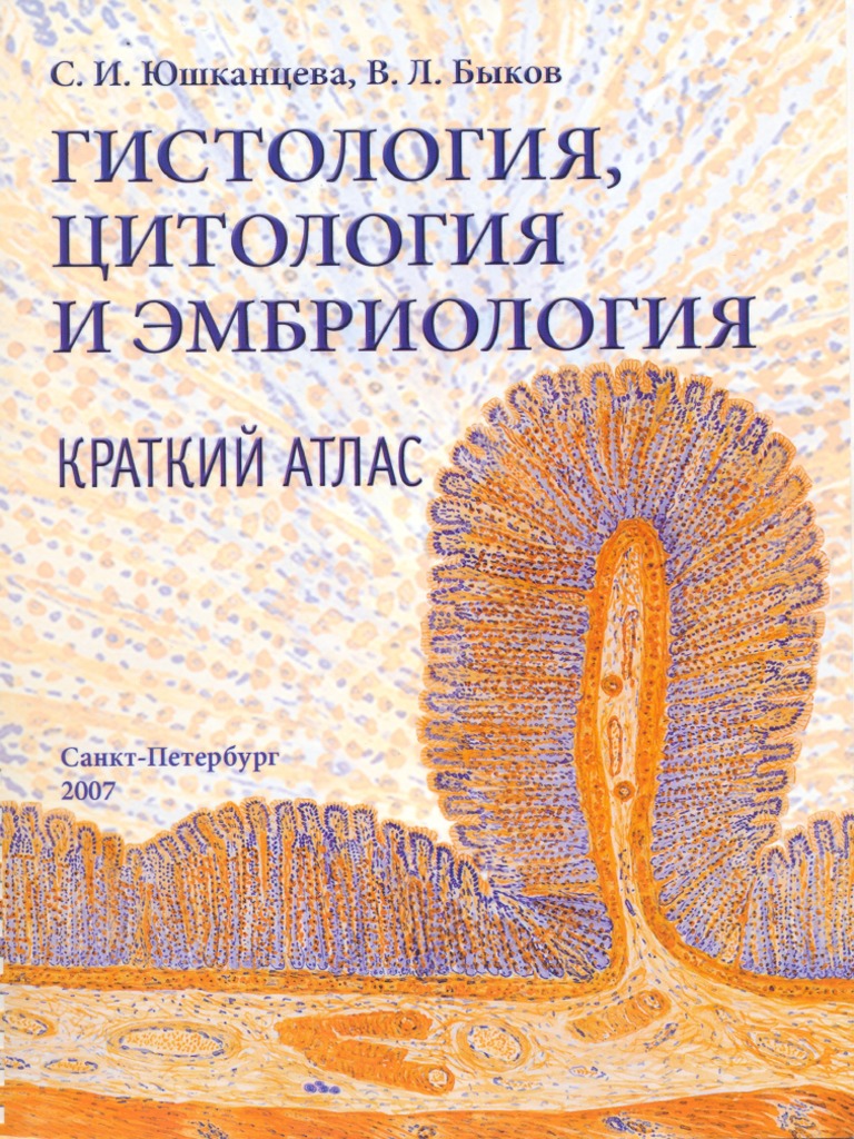 Атлас по гистологии. С.И. Юшканцева, В.Л. Быков | PDF
