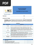 Kitchen Employee Evaluation Form | PDF | Kitchen | Business