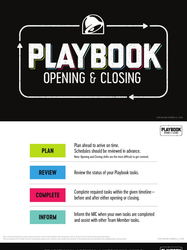 ©2019 Taco Bell Ip Holder, Llc. 2/2019 | PDF | Restaurants | Taco