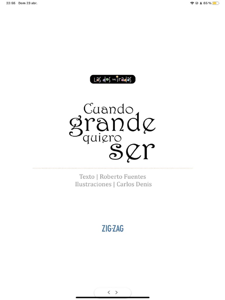 Cuando Grande Quiero Ser | PDF