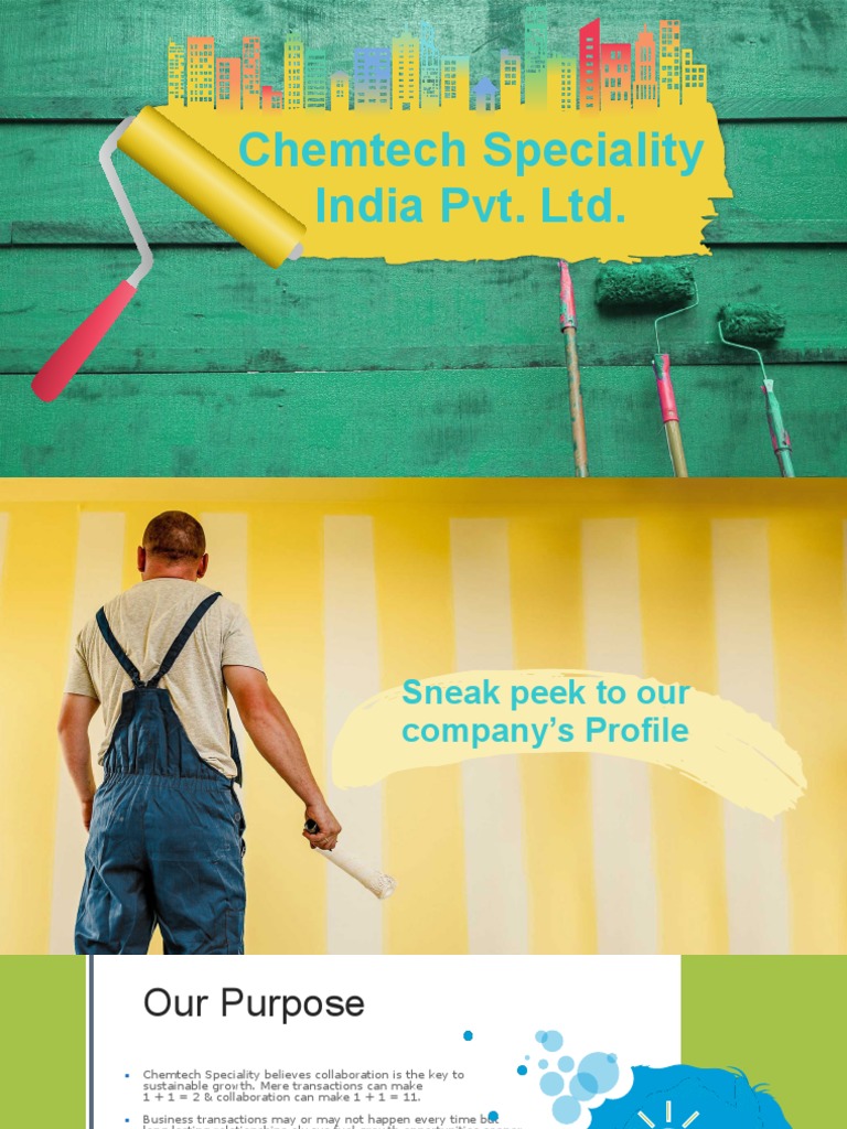 Chemtech Speciality Company Profile | PDF | Business