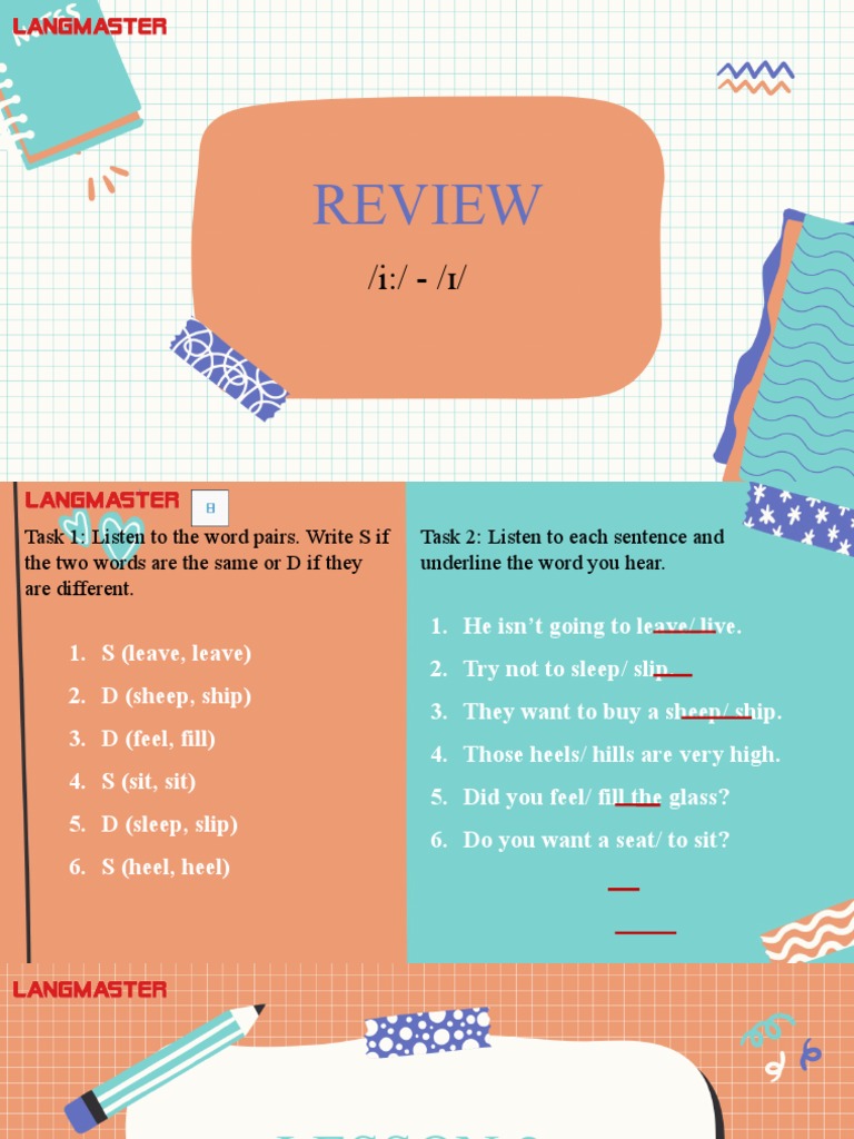 (LMC) Level 1 - Lesson 2 | PDF | Linguistics | Cognitive Science