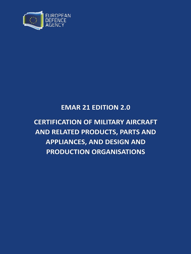 Emar 21 Edition 2.0 Certification of Military Aircraft and Related ...