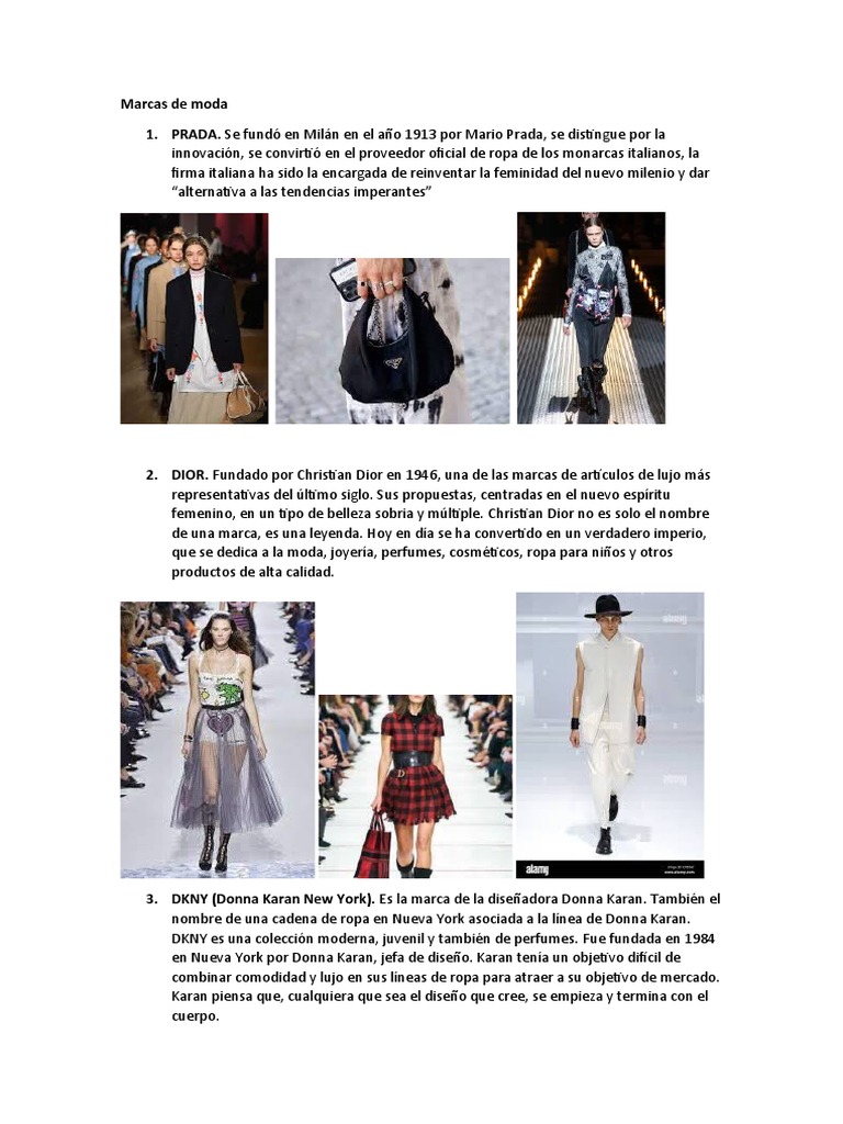 Marcas de Moda | PDF