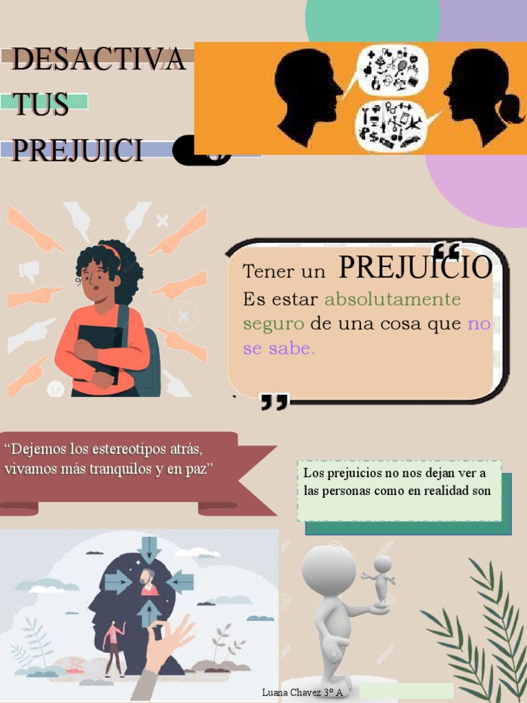 Afiche Prejuicios | PDF