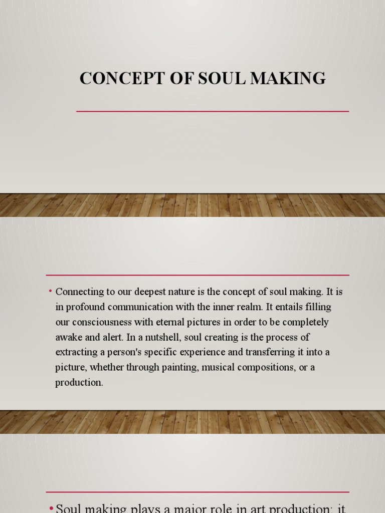 Concept of Soul Making | PDF | Mind | Experience