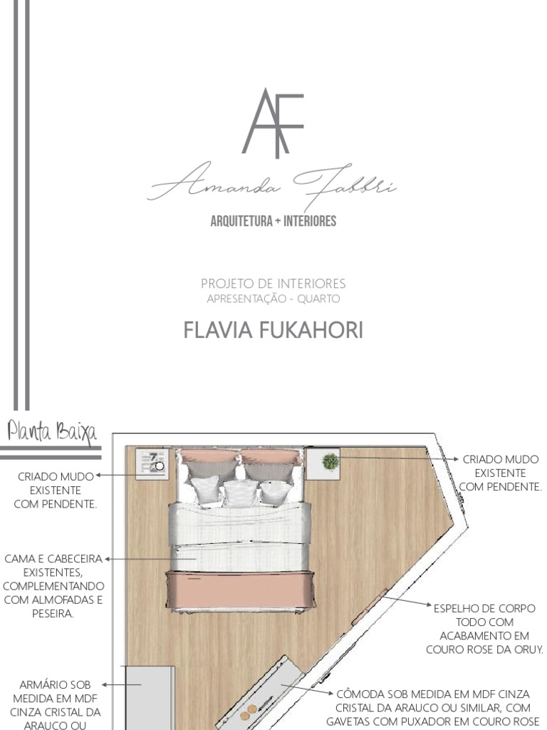 Projeto Quarto | PDF