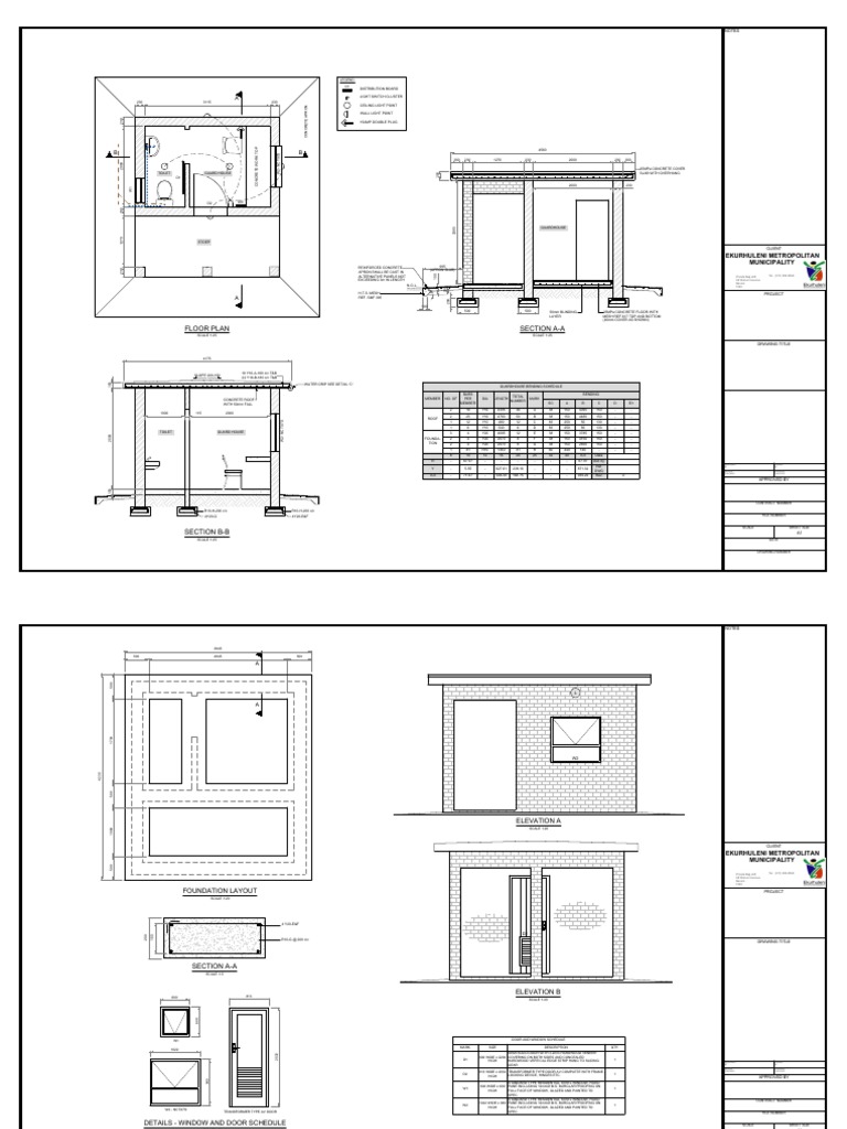 Guardhouse 1-2 | PDF | Window | Door