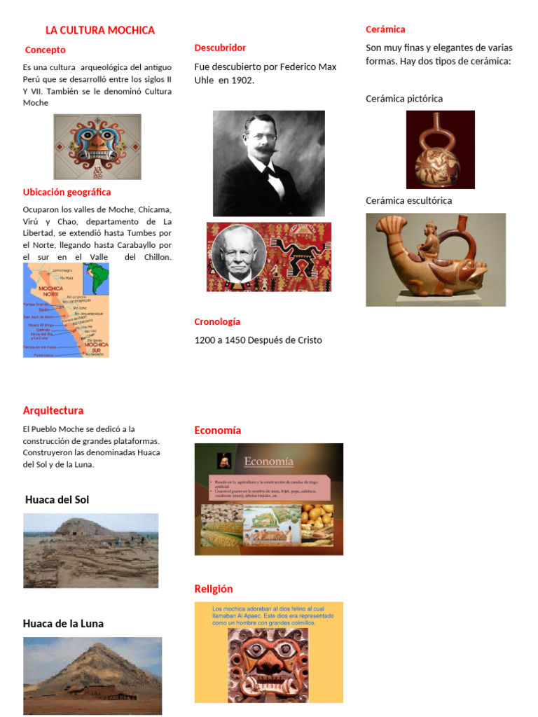 Cultura Mochica: Historia y Arte | PDF | Historia