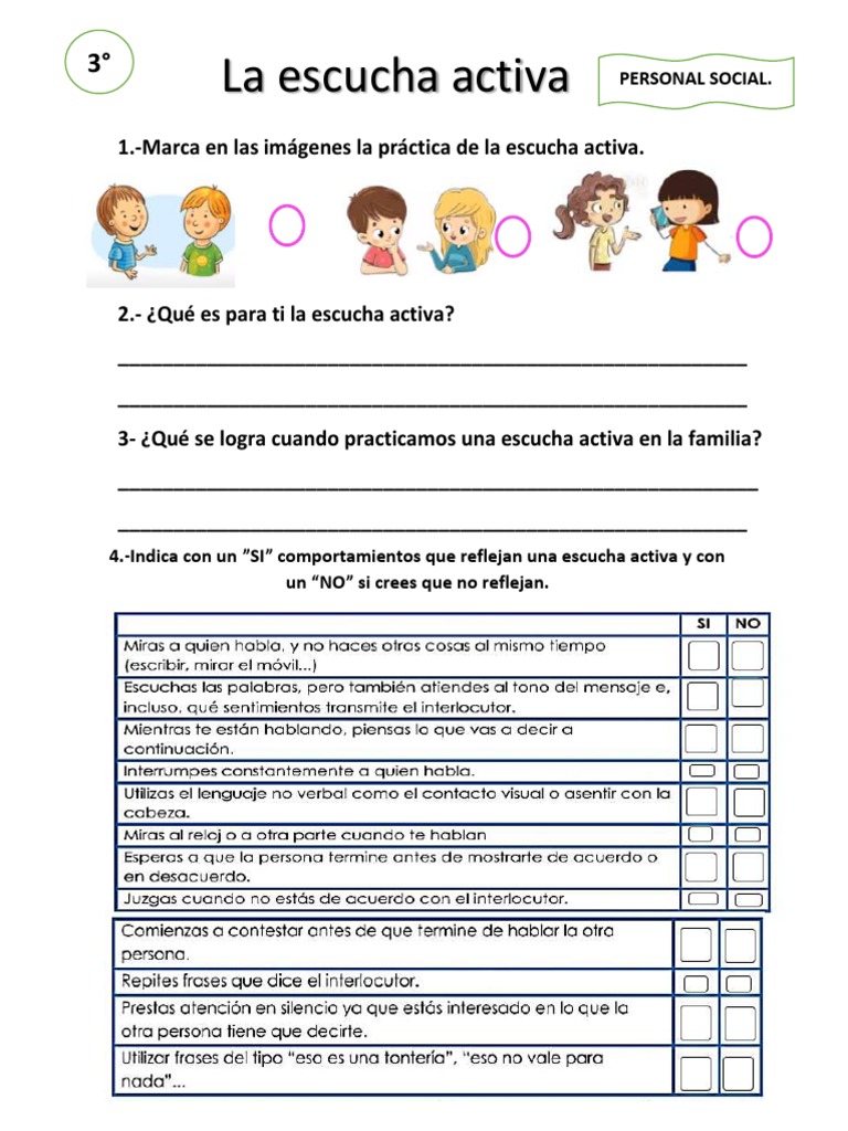 Escucha Activa | PDF