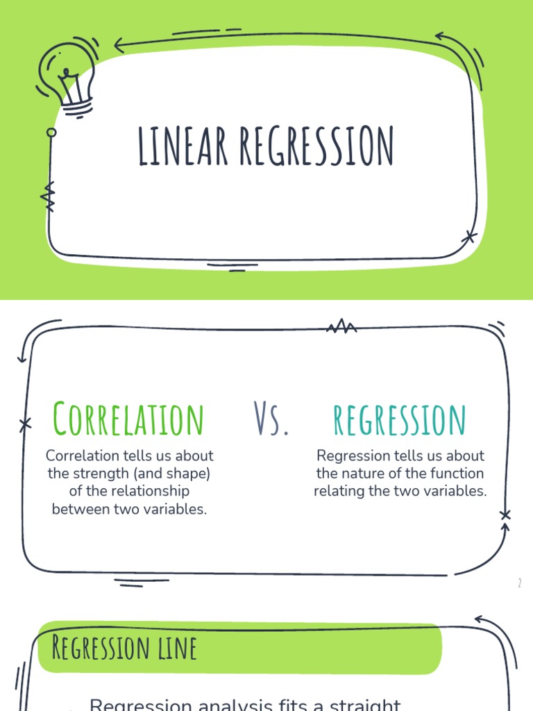 Linear Regression | PDF | Regression Analysis | Linear Regression Linear Regression | PDF | Regression Analysis | Linear Regression