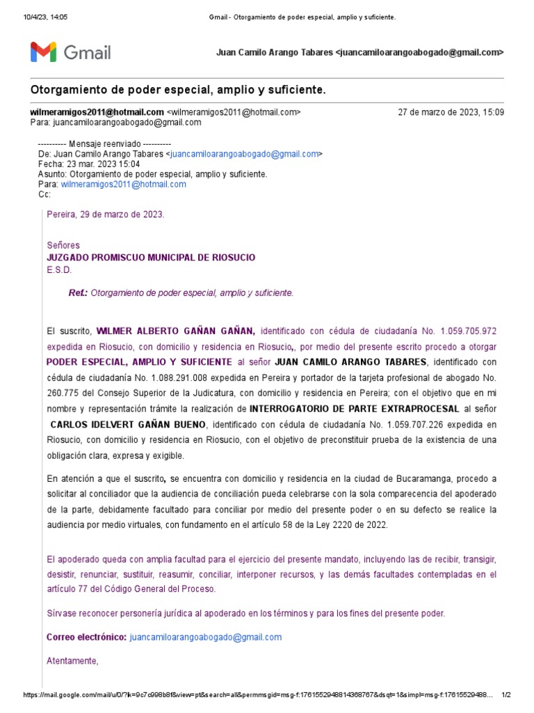 Poder Especial, Amplio y Suficiente. | Descargar gratis PDF | Gobierno ...