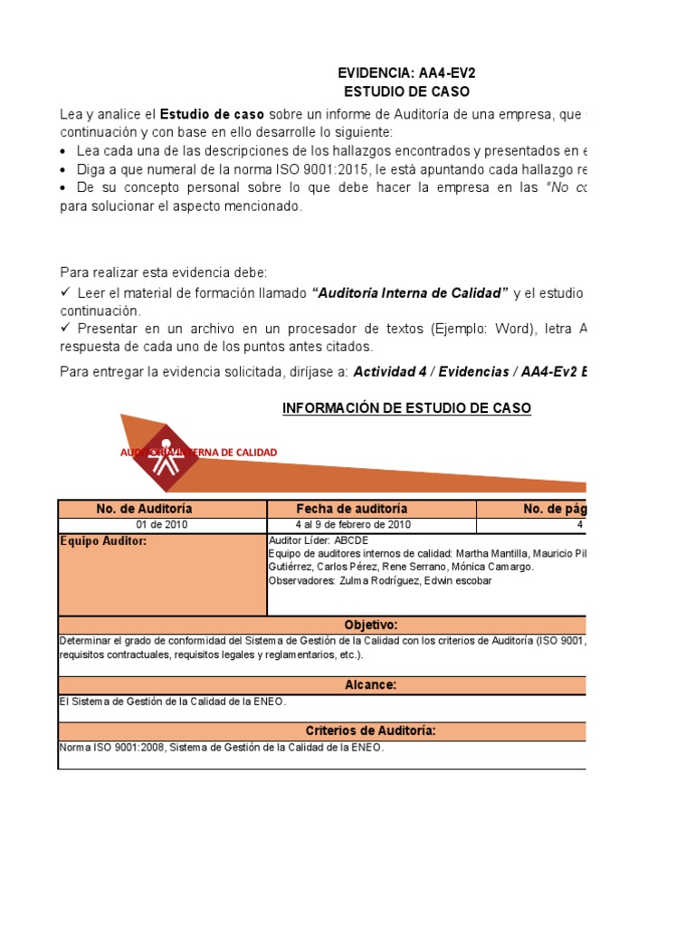 Evidencia: Aa4-Ev2 Estudio de Caso | PDF | Business