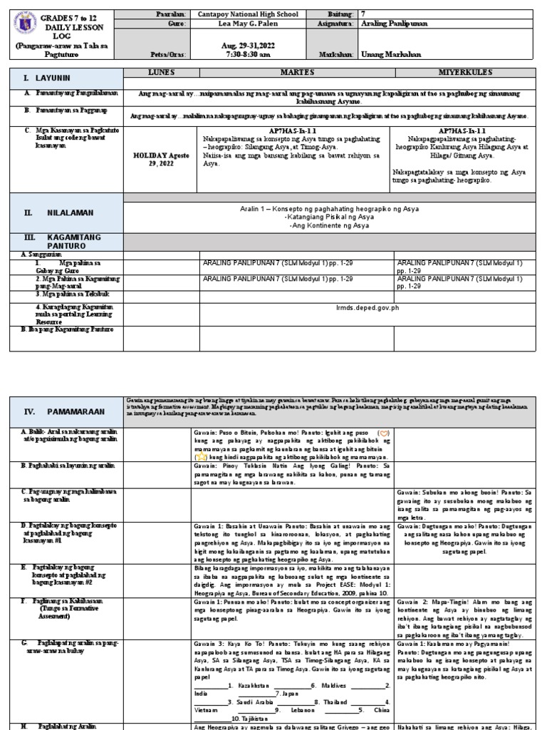 Aral Pan - Esp W1 1 1 | PDF