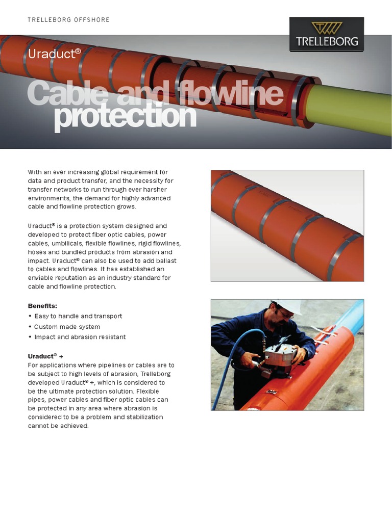 Uraduct-Cable and Flowline Protection | PDF | Home & Garden | Computers