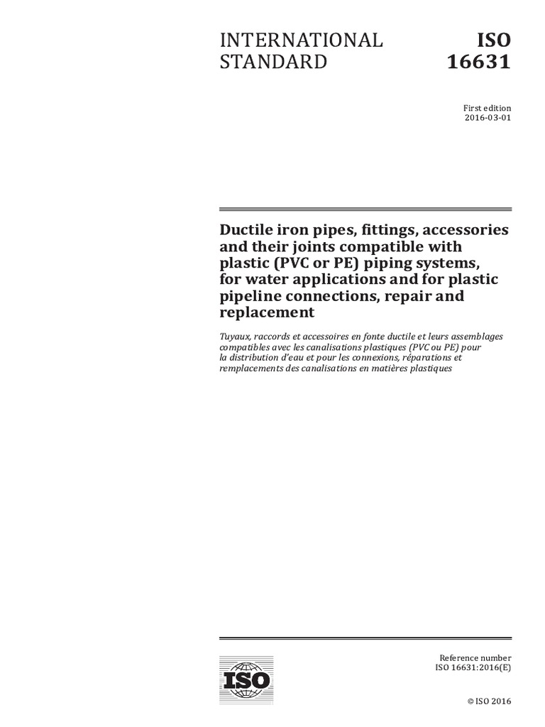 Iso 16631-2016 | PDF