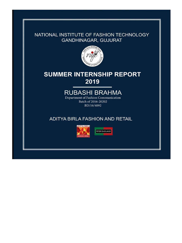 SUMMER INTERNSHIP Final | PDF
