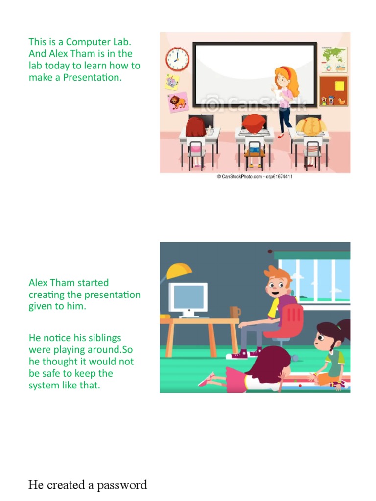 This Is A Computer Lab. and Alex Tham Is in The Lab Today To Learn How ...