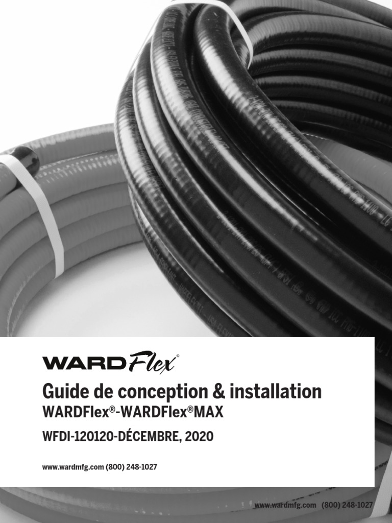 Guide de Conception & Installation WARDFlex®-WARDFlex®MAX | PDF | Tuyau ...