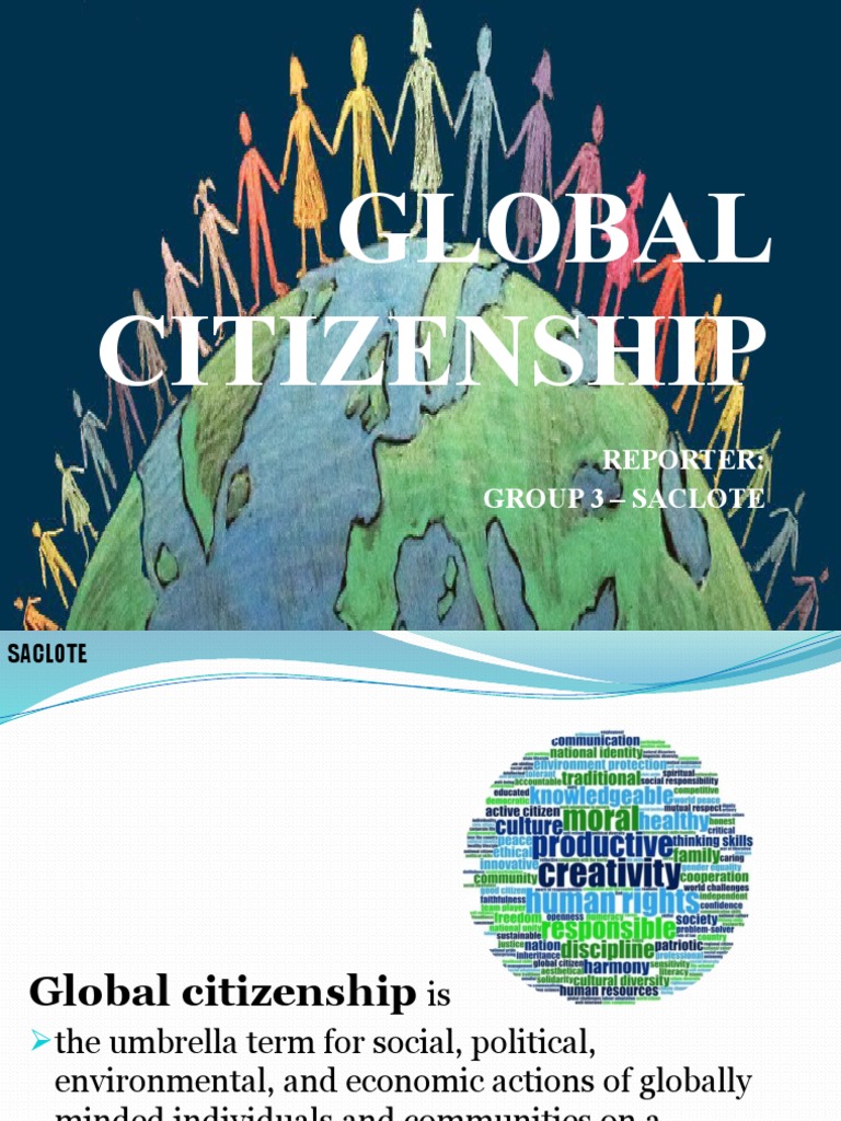 Global Citizenship | PDF | Globalization | Citizenship