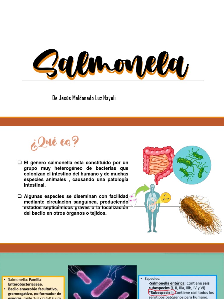 Salmonella | PDF | Salmonela | Salud pública
