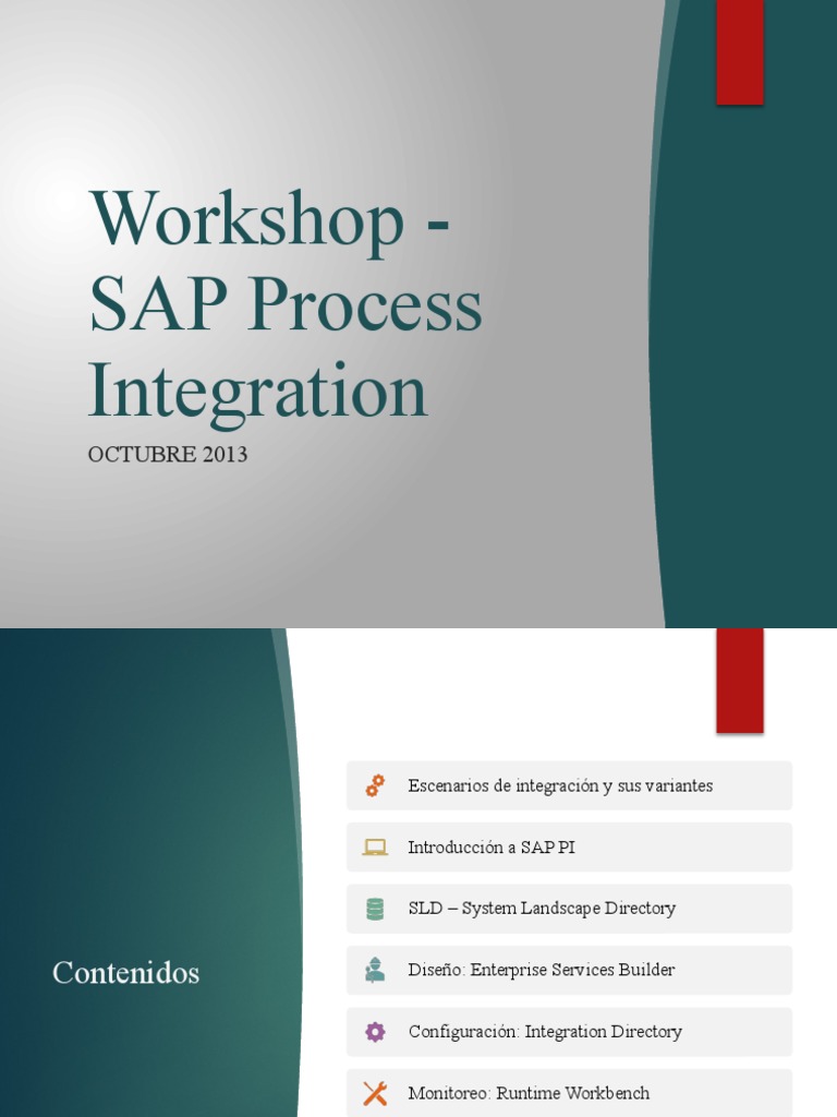 Escenarios de Integración en SAP PI | PDF | Protocolo de Transferencia ...