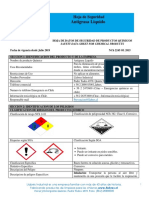 Msds-Trapos Contaminados | PDF | Contaminación | Agua
