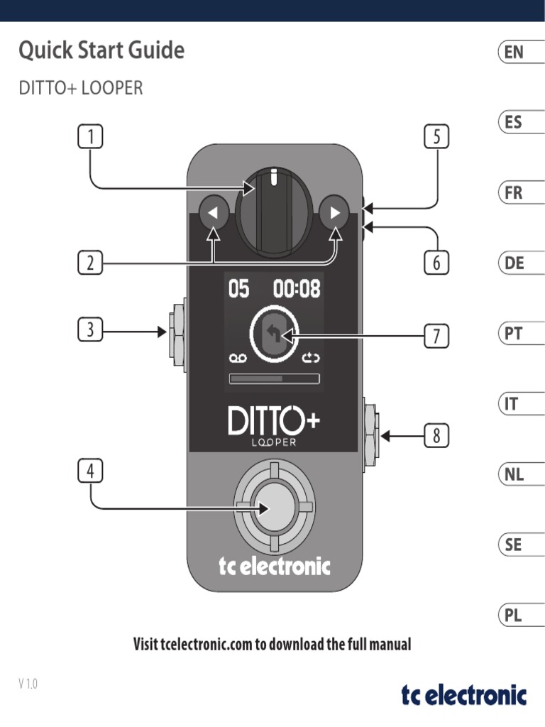 DITTO+ LOOPER Manual | PDF