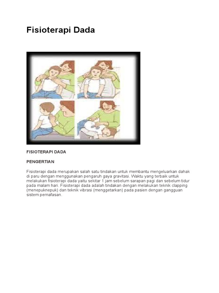Fisioterapi Dada | PDF | Kesehatan Holistik | Sains & Matematika