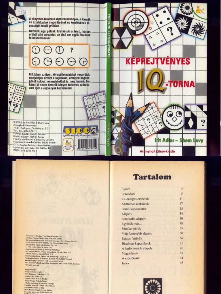 Irit Adler - Shem Levy - Képrejtvényes IQ Torna | PDF
