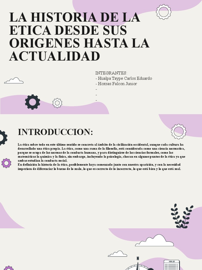 La historia de la ética: desde sus orígenes en la antigua Grecia hasta ...