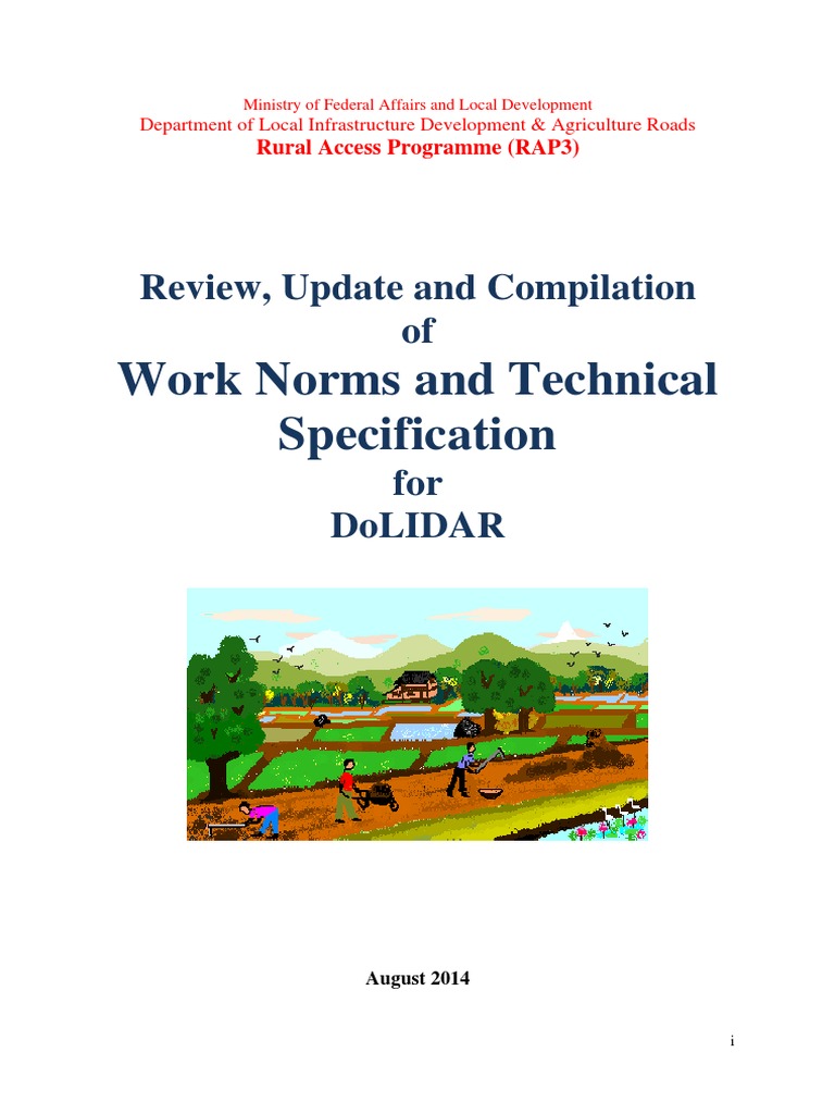 Updated Norms for Rural Infrastructure | PDF | Specification (Technical ...