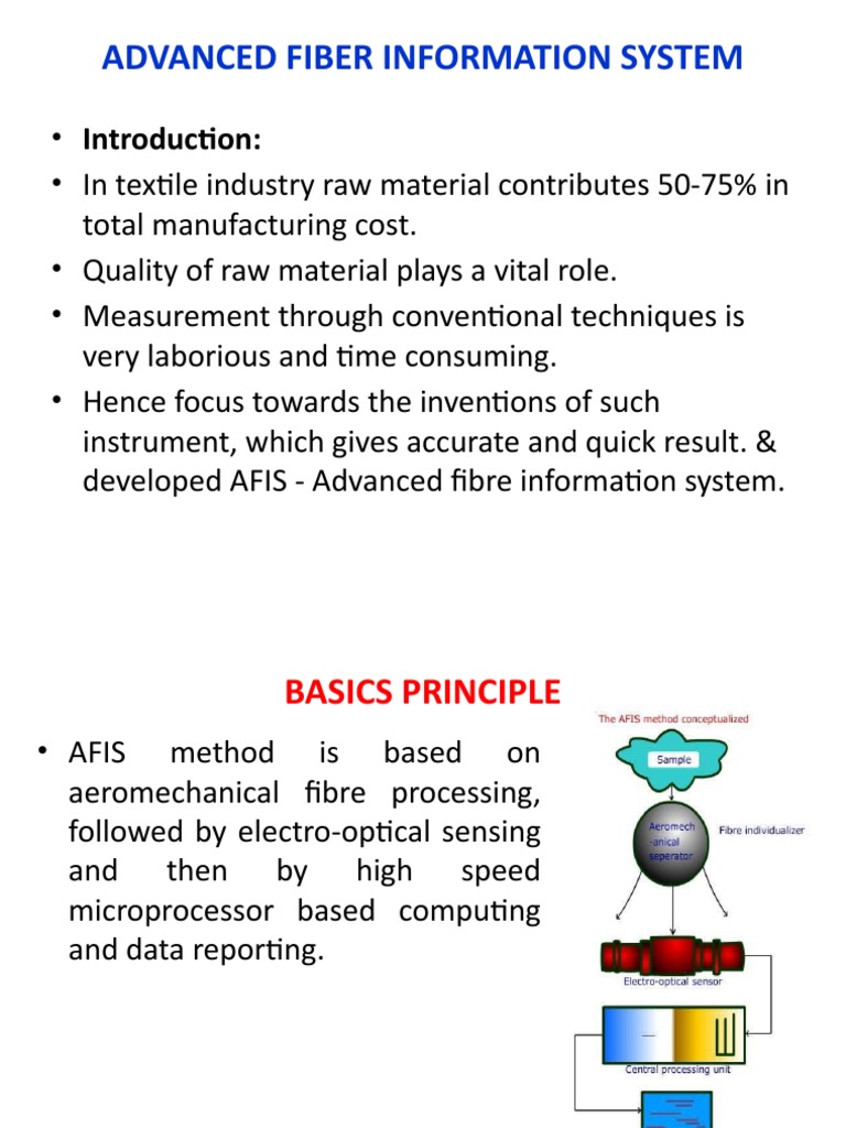 Advanced Fiber Information System | PDF | Electric Motor | Fibers