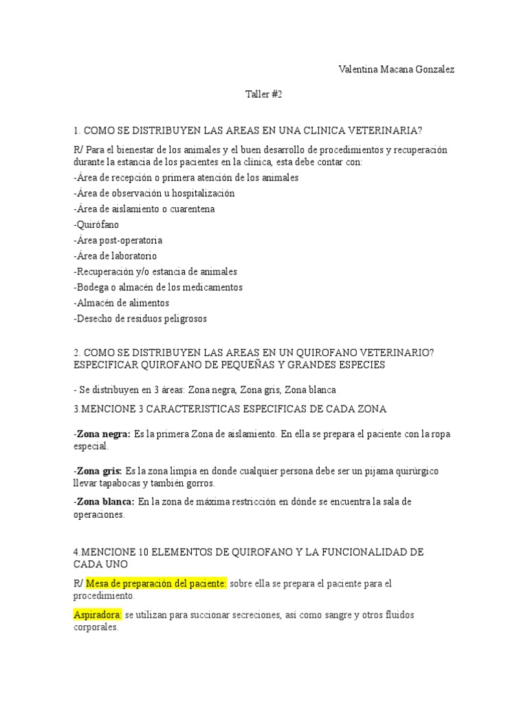 Sobre Ella Se Prepara El Paciente para El Procedimiento. Se Utilizan ...