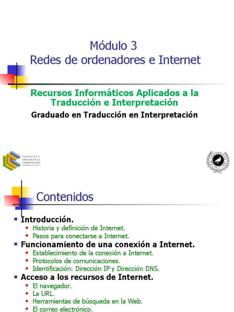 Una introducción a las redes de ordenadores e Internet: su historia, funcionamiento y recursos ...