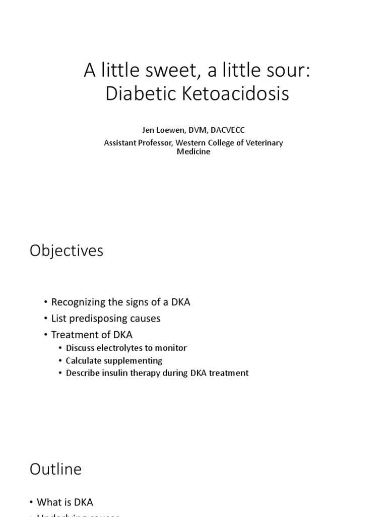 DKA Handout1 | PDF | Clinical Medicine | Diseases And Disorders