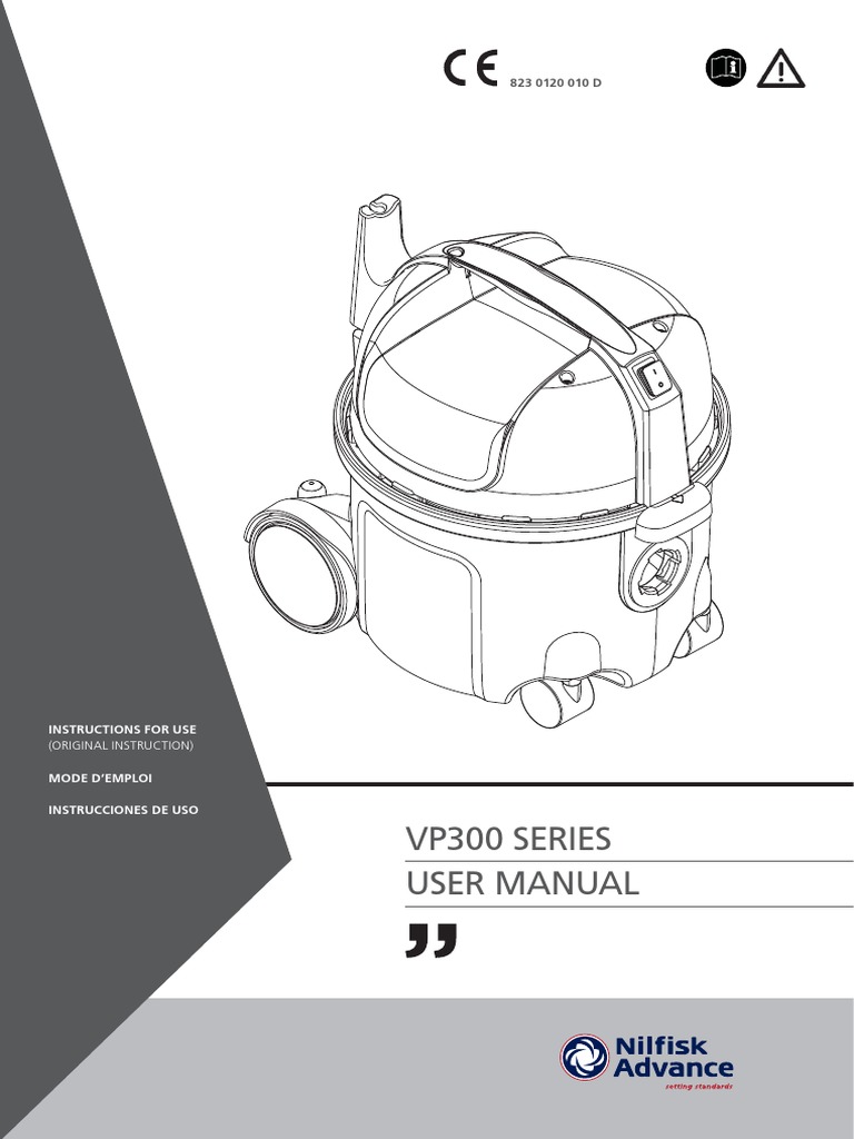 Vp300 Series User Manual: Instructions For Use | PDF | Electricity ...