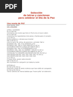Letra de "Imagine" de John Lennon | PDF