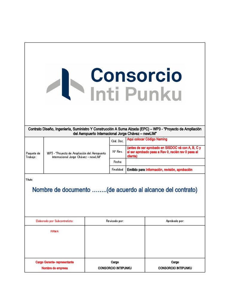 Plantilla Word - Procedimientos-SubC-rev | PDF