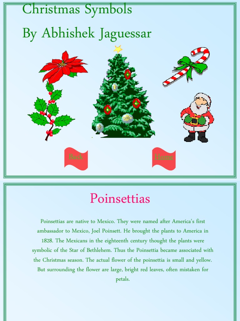 Christmas Symbols and Their Meanings | PDF | Christmas | Christmas Tree
