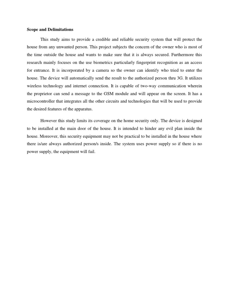 Scope and Del Imitations | PDF | Technology & Engineering