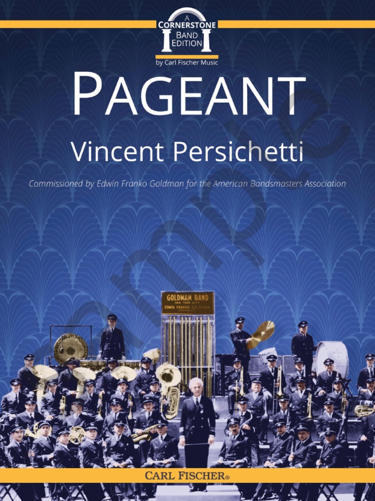 J512 Persichetti Pageant Sample | PDF | Aerophones | Music Technology