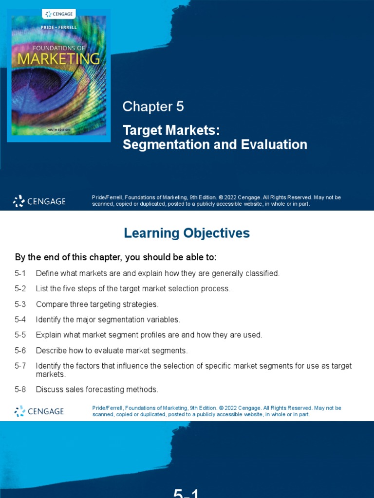 Target Markets, Segmentation and Evaluation | PDF | Market Segmentation ...